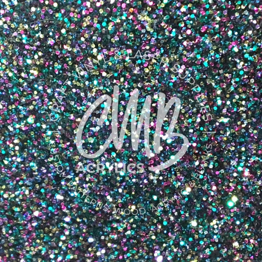 1/8" Lead Gray Holographic Glitter Cast Acrylic Sheets – Lasered By The ...
