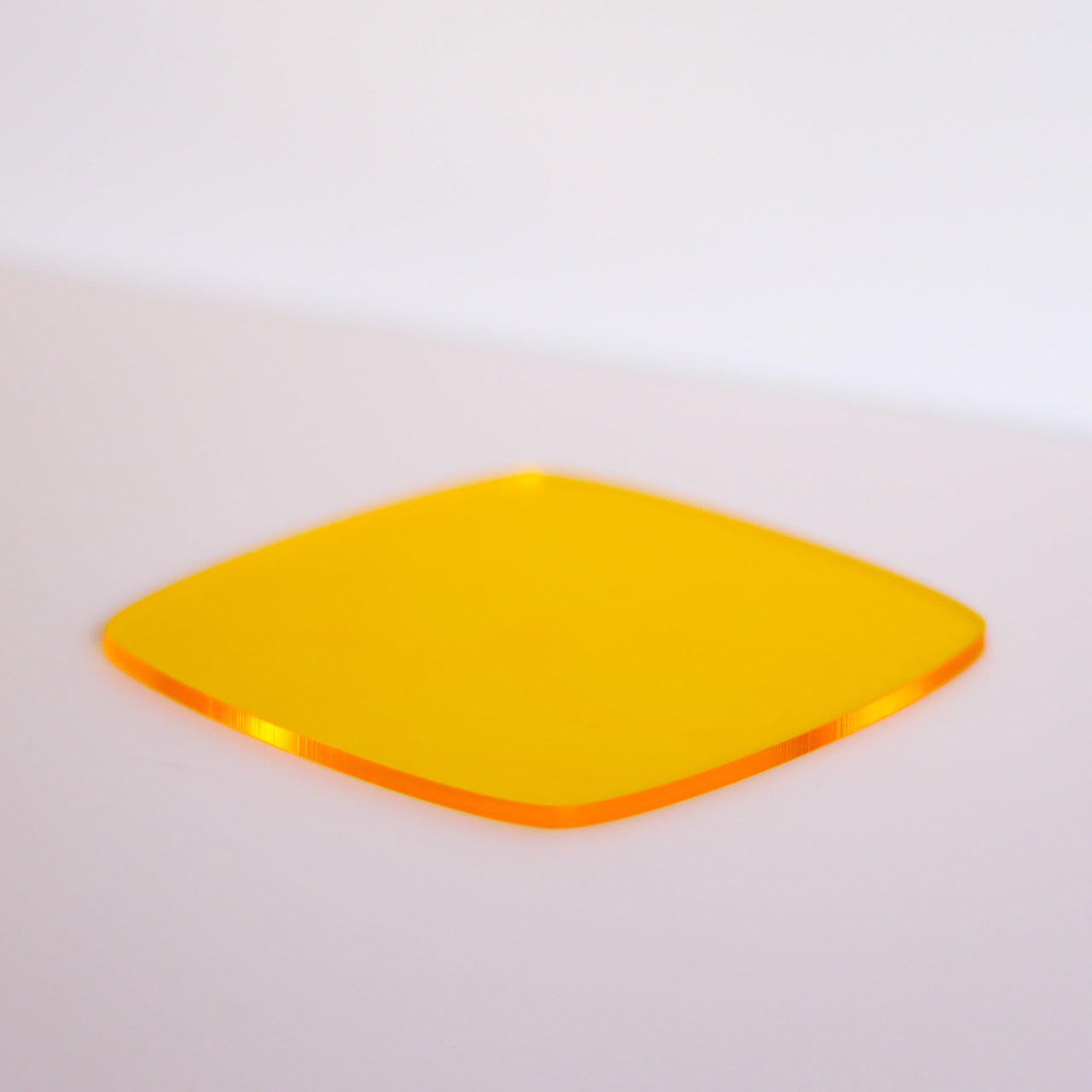 1/8" Transparent Yellow Cast Acrylic Sheets | 2208 Transparent ...
