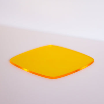 1/8" Transparent Yellow Cast Acrylic Sheets | 2208 Transparent ...